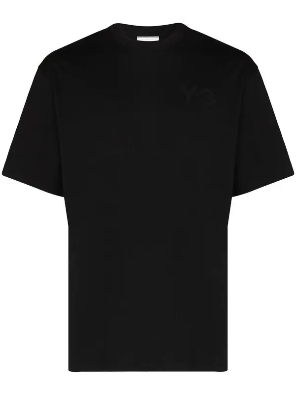 Y3 Tonal Logo T-shirt - Black
