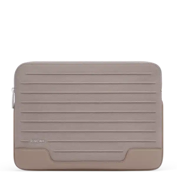 Rimowa Never Still Canvas Flat Pouch Laptop Bag - Taupe_beige