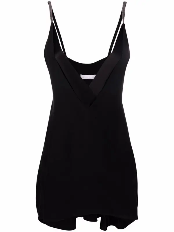 Fabiana Filippi V-neck Top - Black