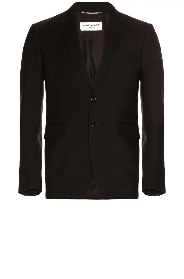 Saint Laurent Blazer In Black