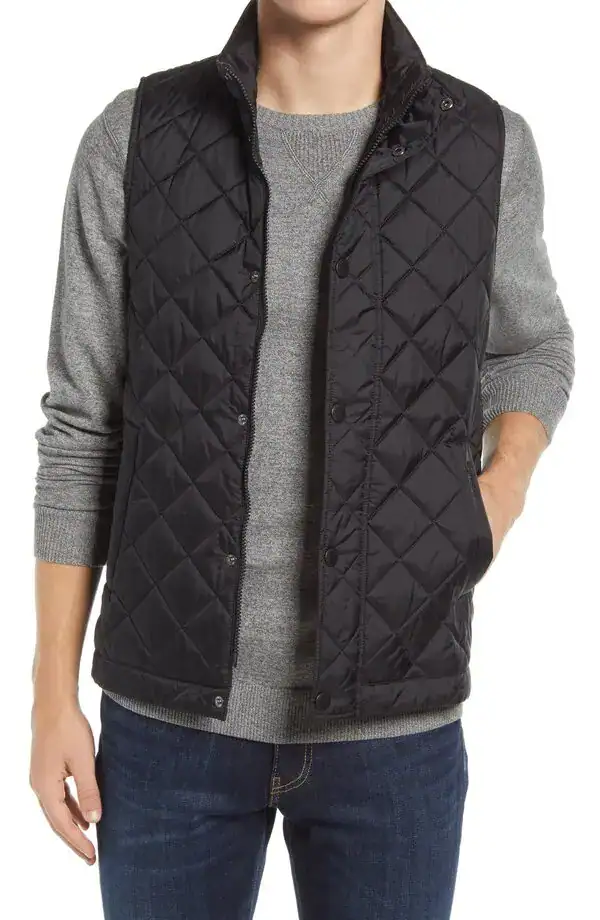 Barbour Barlow Gilet Vest Black Editorialist