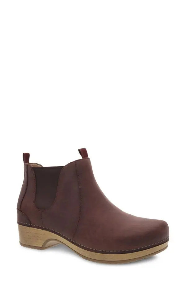Dansko Becka Chelsea Boot - Mahogany | Editorialist