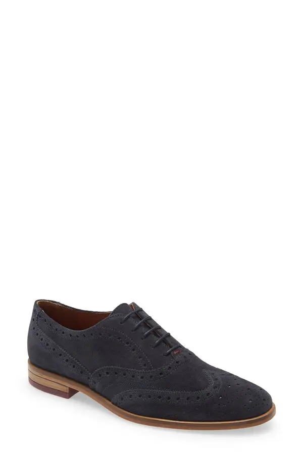 Ted Baker London Fedinos Wingtip - Navy | Editorialist