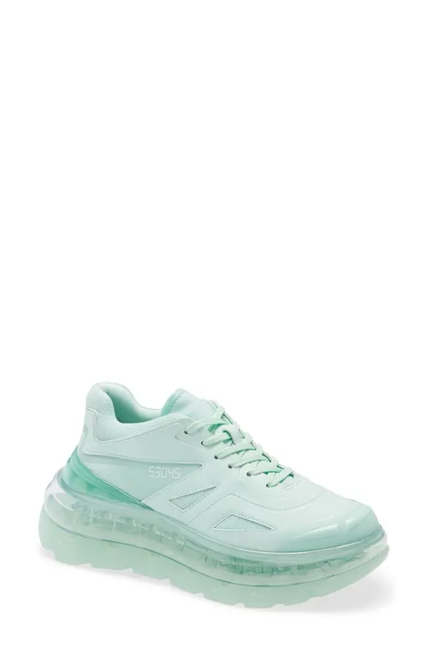 Shoes 53045 Bump'Air Platform Sneaker - Mint | Editorialist