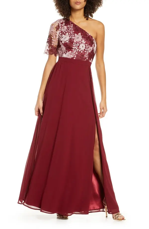 green emerald velvet dress Chi-Chi Maxi Dress main image 0