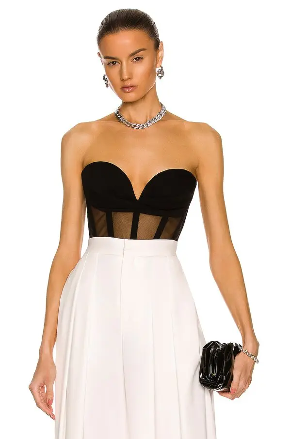 MONOT Bustier Bodysuit