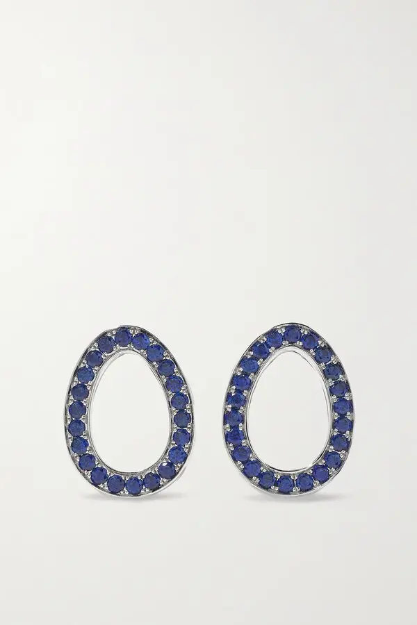 Faberge Colours Of Love Sasha Sapphire And Ruby Earrings