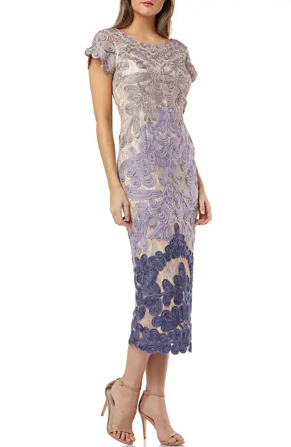 chinese dress ladies JS Collections 866567 - Short Sheath Dress