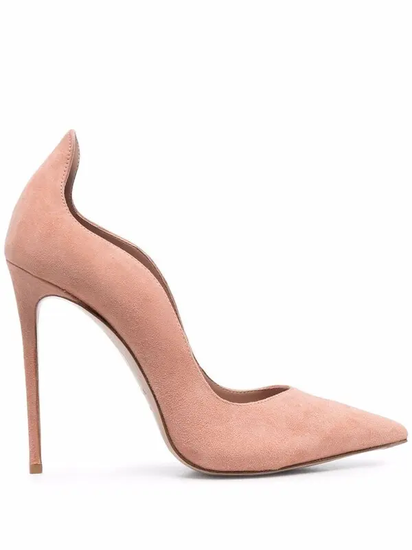 LE SILLA Ivy Scalloped Pumps - Neutrals