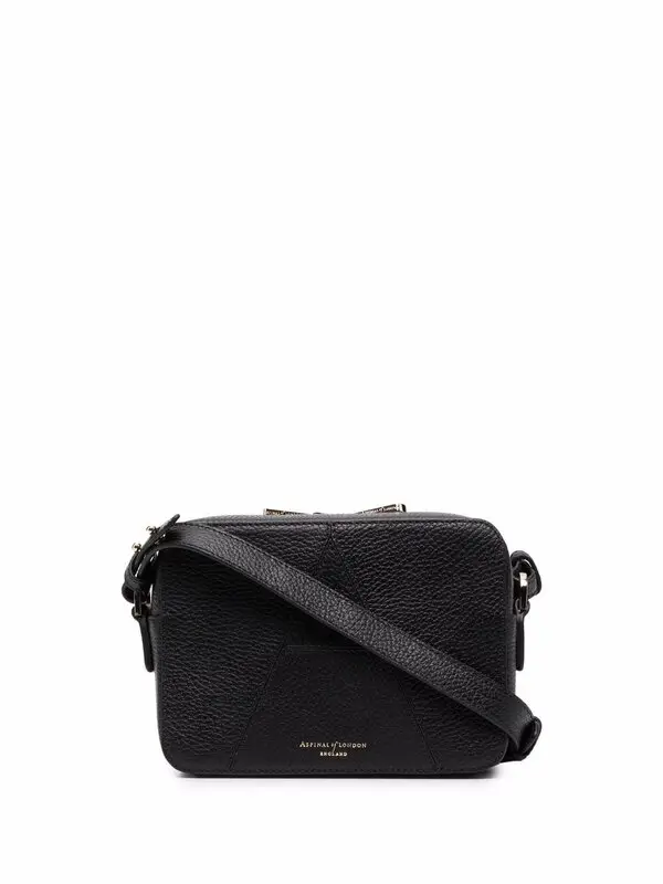 ASPINAL OF LONDON Embroidered-logo Camera Bag