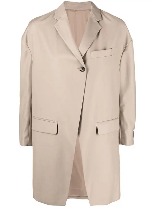 Rokh Single-breasted Asymmetric Blazer