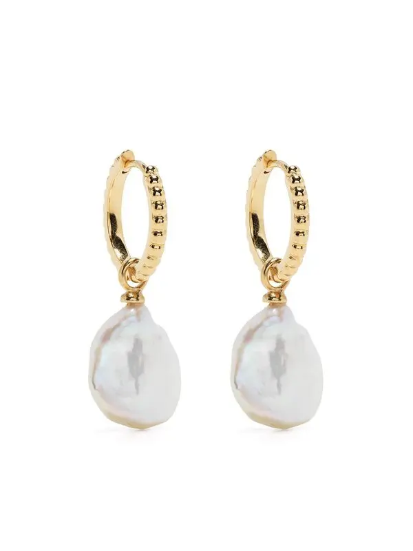DOWER AND HALL Dotty Keshi Luna Hoops