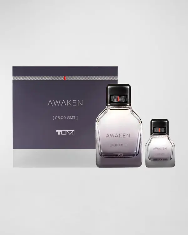 Tumi Awaken 08:00 Gmt For Eau De Parfum Spray Set