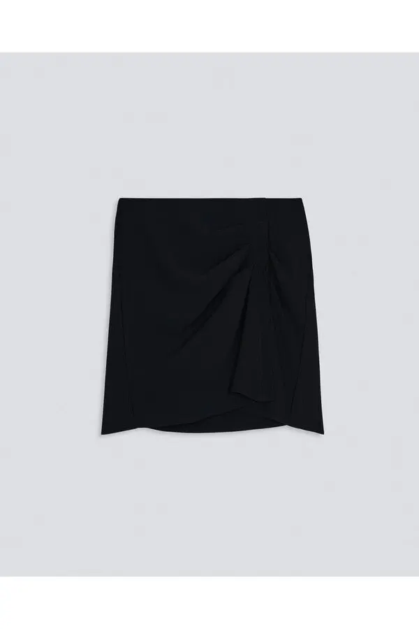 IRO PARIS Nouri Pleated Skirt - Black | Editorialist
