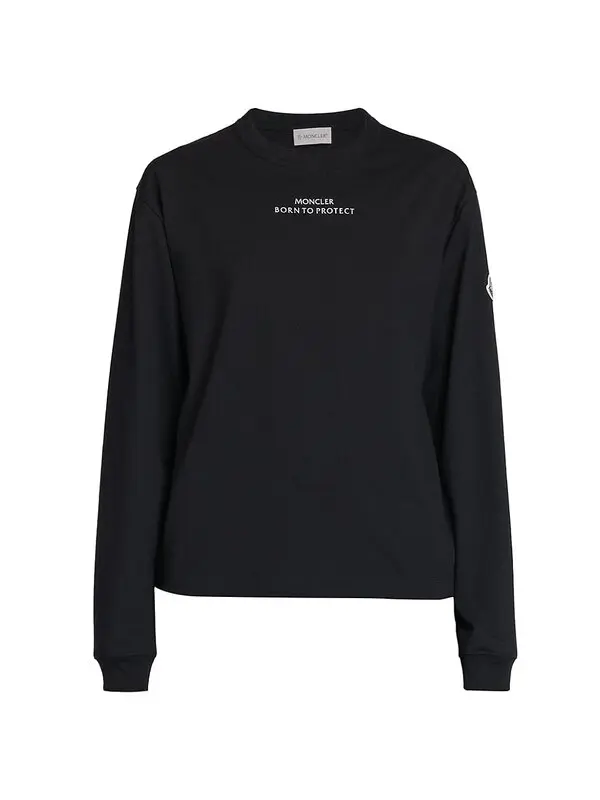moncler born to protect t shirt