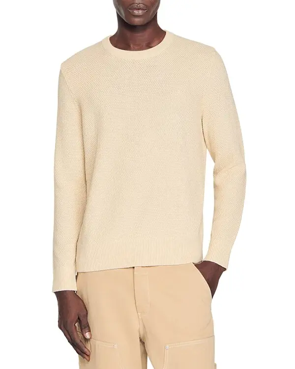 Sandro Crewneck Sweater - Off White