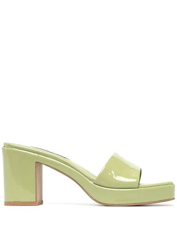 Senso Stevie Patent Sandals - Green