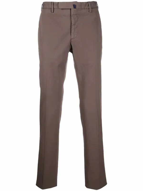 Incotex Tailored-cut Trousers - Brown