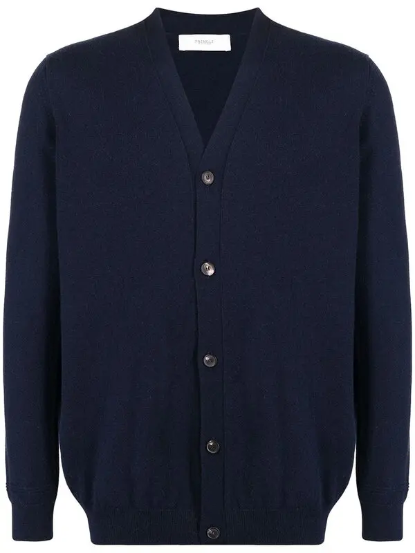 Pringle Of Scotland Button-down Cashmere Cardigan - Blue