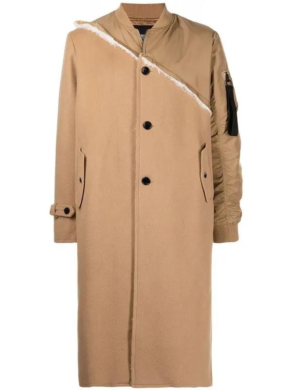 MOSTLY HEARD RARELY SEEN Panelled Single-breasted Coat