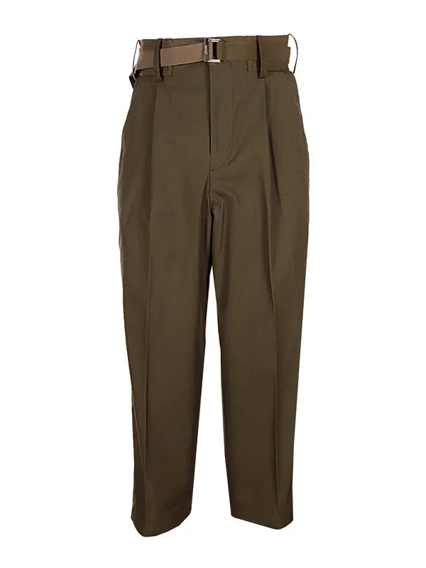 Sacai Cotton Weather Mix Pants - 501 | Editorialist