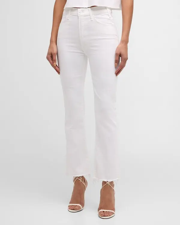 MOTHER The Hustler Ankle Fray Jeans - Fairest Of