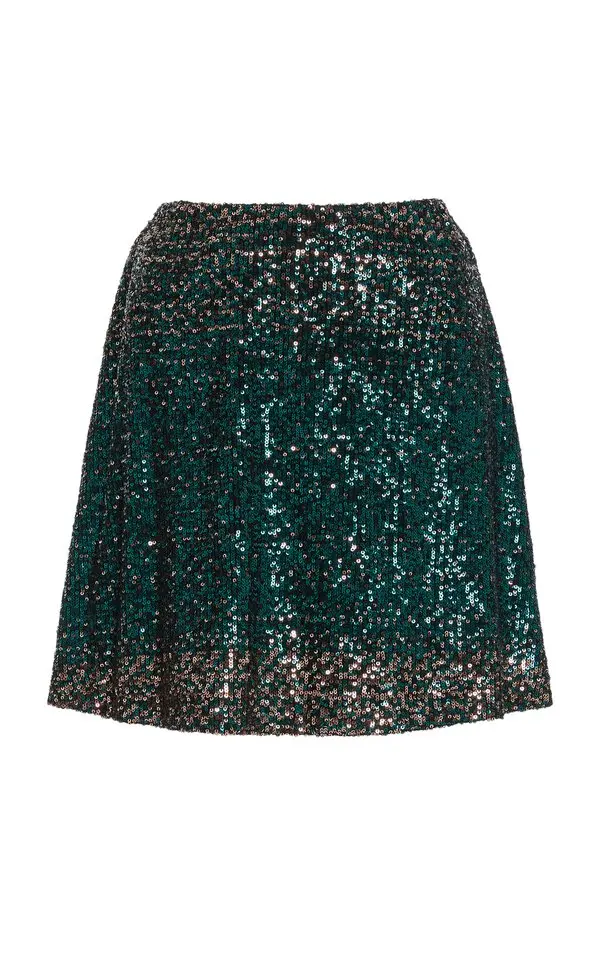 Elie Saab Sequin Mini Skirt