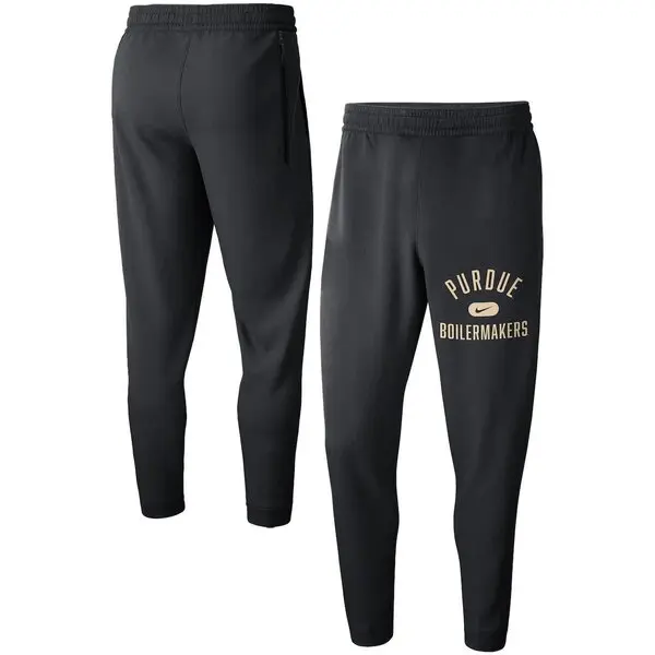 Nike Purdue Boilermakers Spotlight Performance Team Pants - Black ...