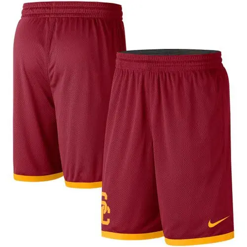 Nike Gold Usc Trojans Logo Performance Shorts - Cardinal | Editorialist