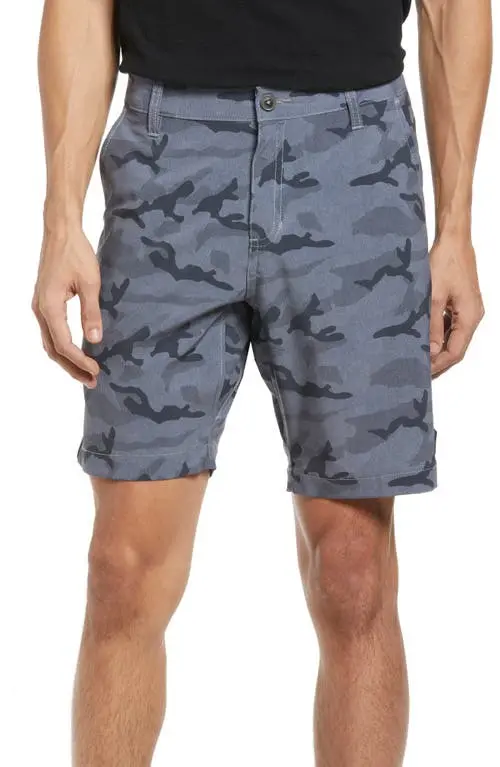 VINTAGE 1946 Camo Hybrid Flat-front Shorts