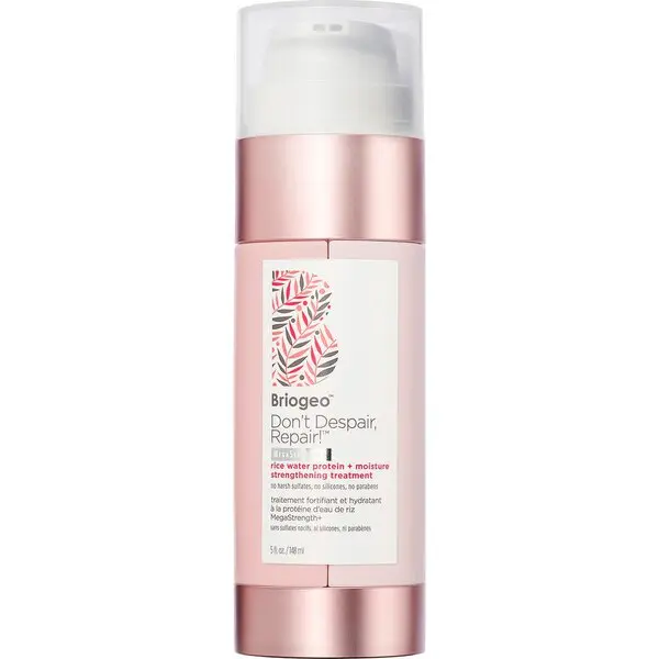 BRIOGEO Don’t Despair, Repair!™ Rice Water Protein + Moisture Strengthening Hair Treatment For Dry + Damaged Hair - No Color