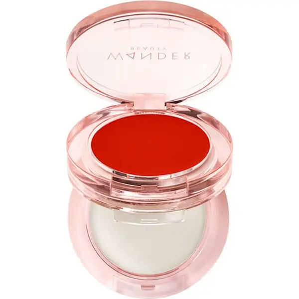 WANDER BEAUTY Double Date Lip & Cheek Compact - Be Mine/swipe