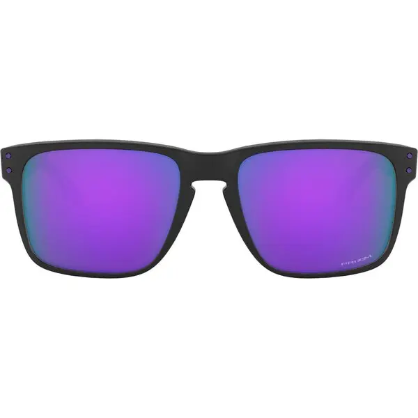 Oakley Holbrook Xl 59mm Polarized Sunglasses - Matte Black/prizm Violet