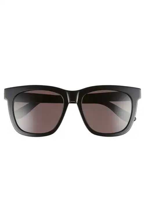 Saint Laurent 55mm Sunglasses Black/Gold Editorialist