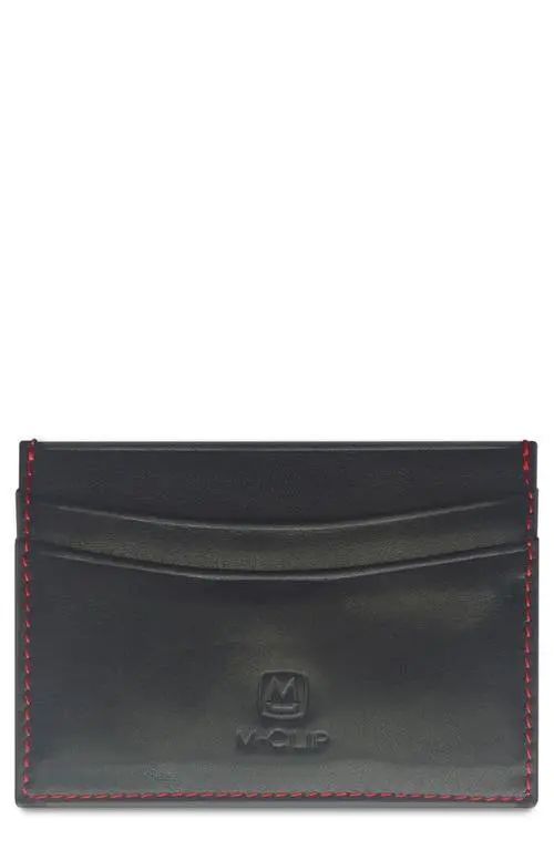 M-CLIP® Rfid Leather Card Case - Black