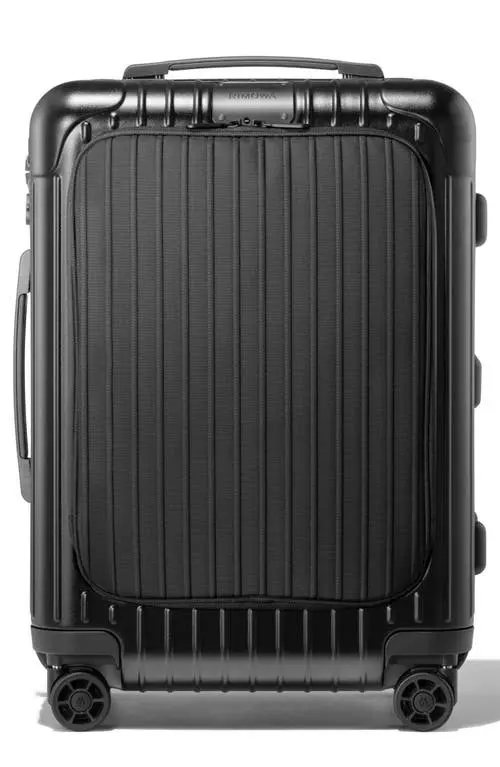 RIMOWA Essential Sleeve Cabin 22-inch Wheeled Carry-on - Matte Black ...