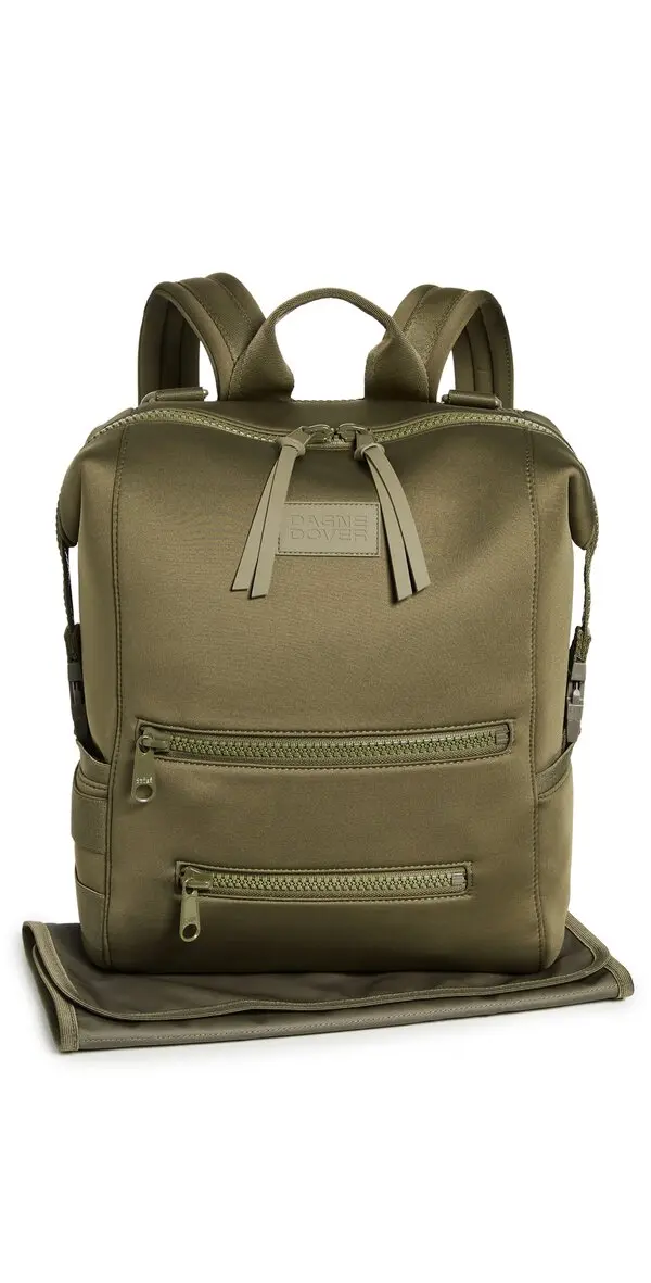 Dagne Dover Large Indi Diaper Backpack - Dark Moss