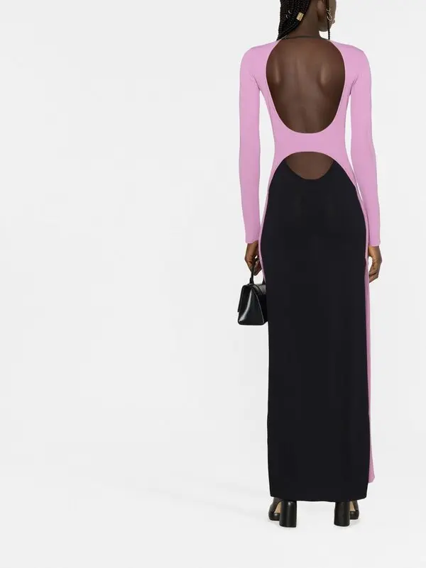 1017 Alyx 9sm Colour-block Maxi Dress - Pink