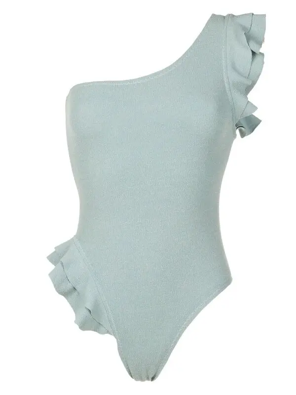 CLUBE BOSSA Koss One-shoulder One-piece Swimsuit - Blue