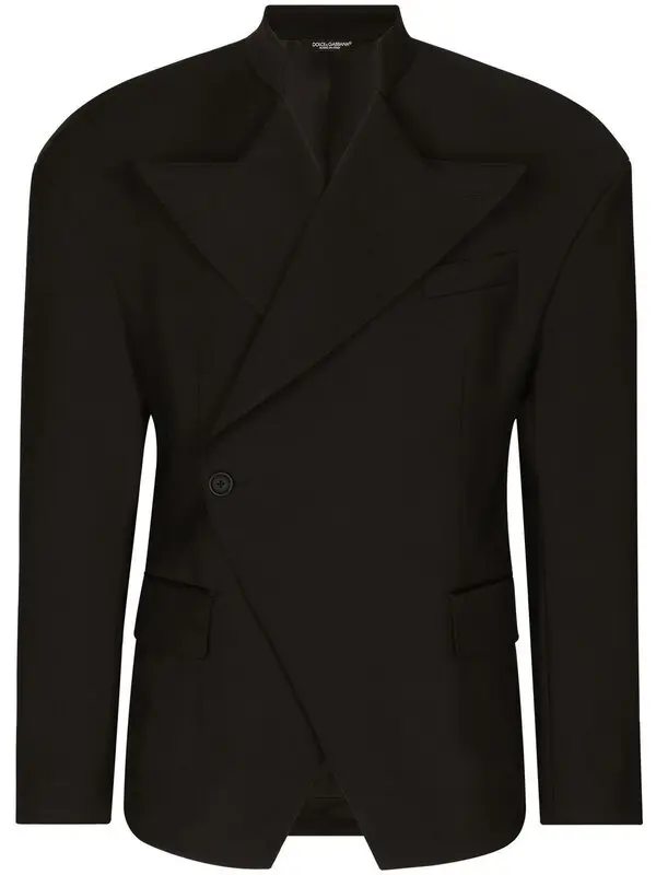 Dolce & Gabbana Off-centre Fastening Suit Jacket