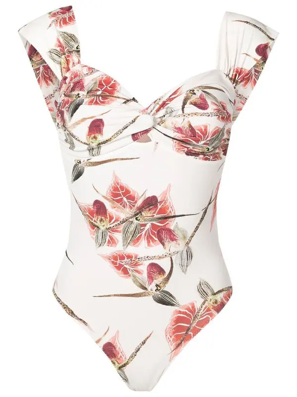 CLUBE BOSSA Margareta One-piece Swimsuit - Neutrals