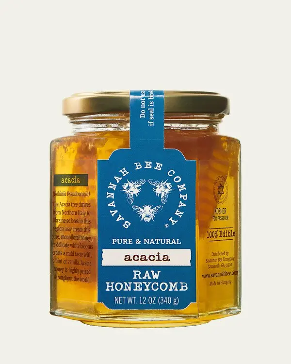 SAVANNAH BEE COMPANY Honey Comb Hexagon Jar