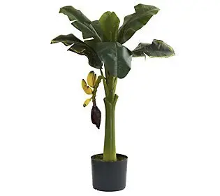 NEARLY NATURAL 3' Banana Tree By