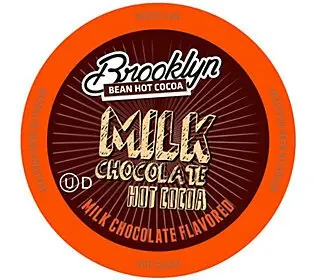 BROOKLYN BEAN ROASTERY Brooklyn Beans 40-count Milk Chocolate Hot Coco A Pods