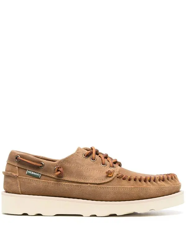 SEBAGO Keuka Suede Boat Shoes - Brown
