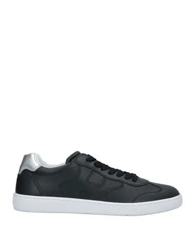 Hogan Soft Leather Sneakers - Black