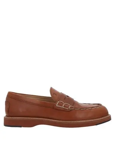 TOD'S Leather Loafers - Brown