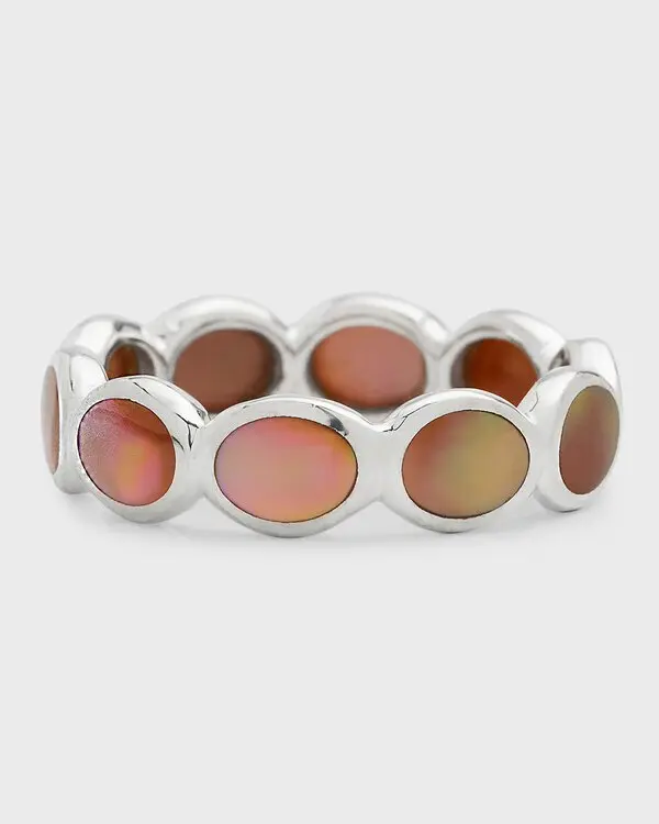 Ippolita Sterling Oval Ring - Brown Shell