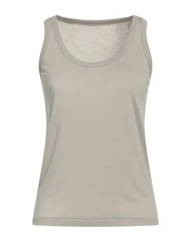 Majestic Filatures Tank Top In Light Lyocell And Cotton - Grey