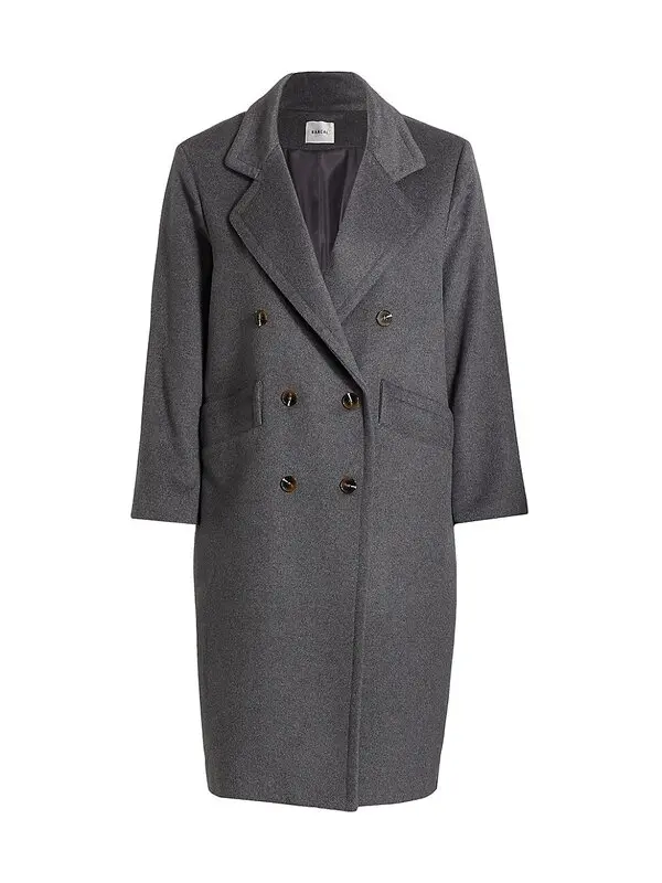 Baacal Wool-blend Car Coat - Grey